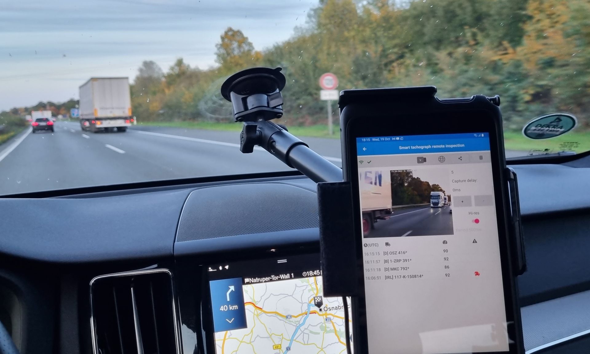 Mobile DSRC reader CD600 for remote Smart tachograph control | www ...